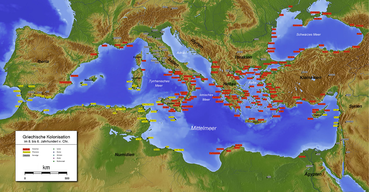 Greek & Phoenician Colonies - World History Encyclopedia