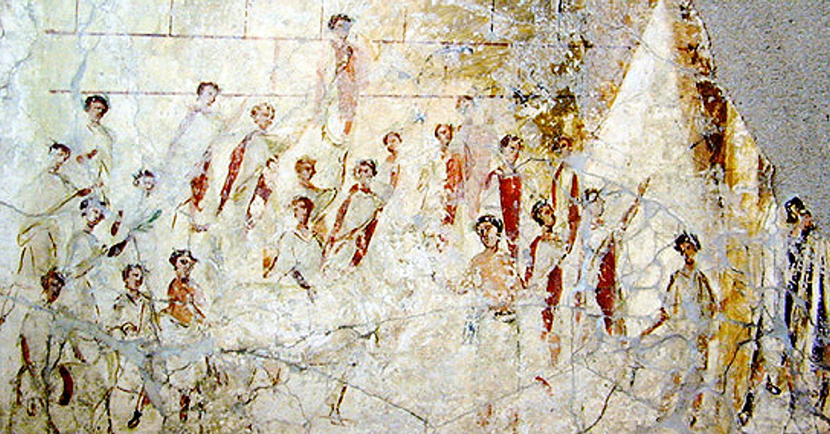 Magistrates Wall Painting, Pompeii - World History Encyclopedia