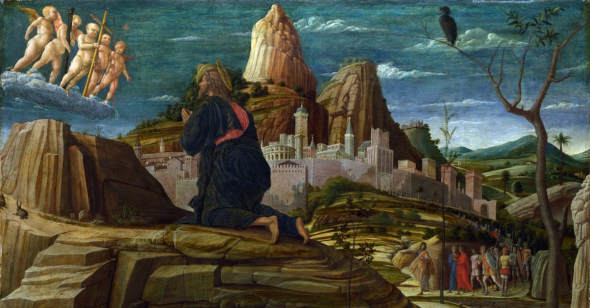 The Agony in the Garden by Mantegna - World History Encyclopedia