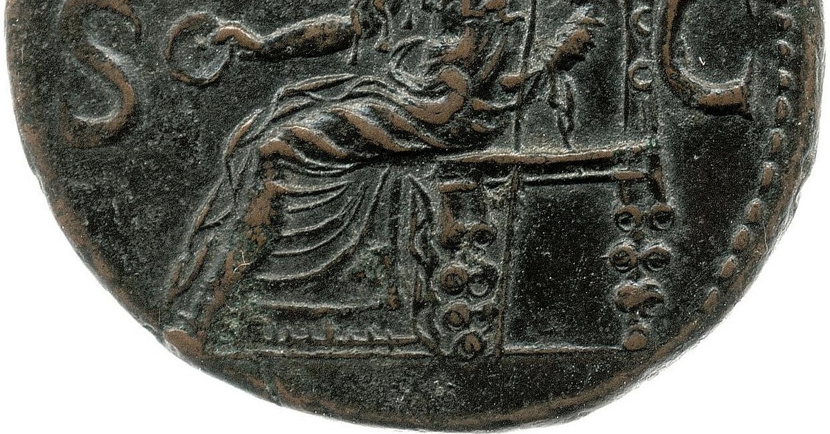 Coin Depicting Vesta - World History Encyclopedia