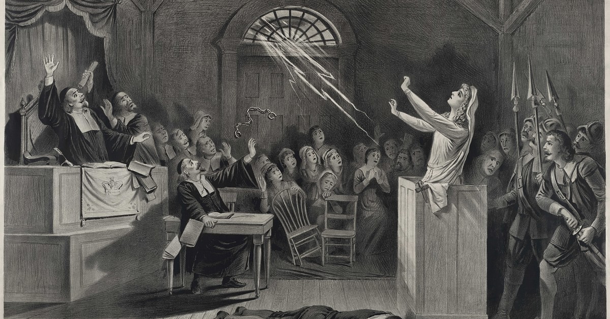 Salem Witch Trials Illustration World History Encyclopedia