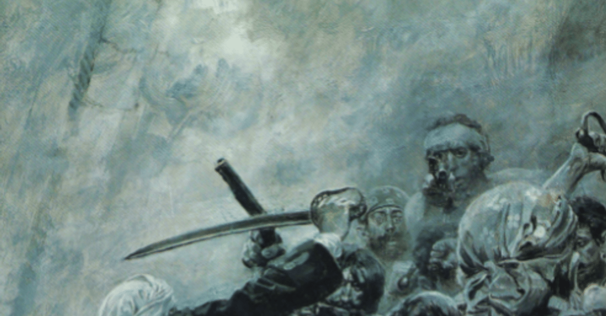 Blackbeard's Death by Pyle - World History Encyclopedia