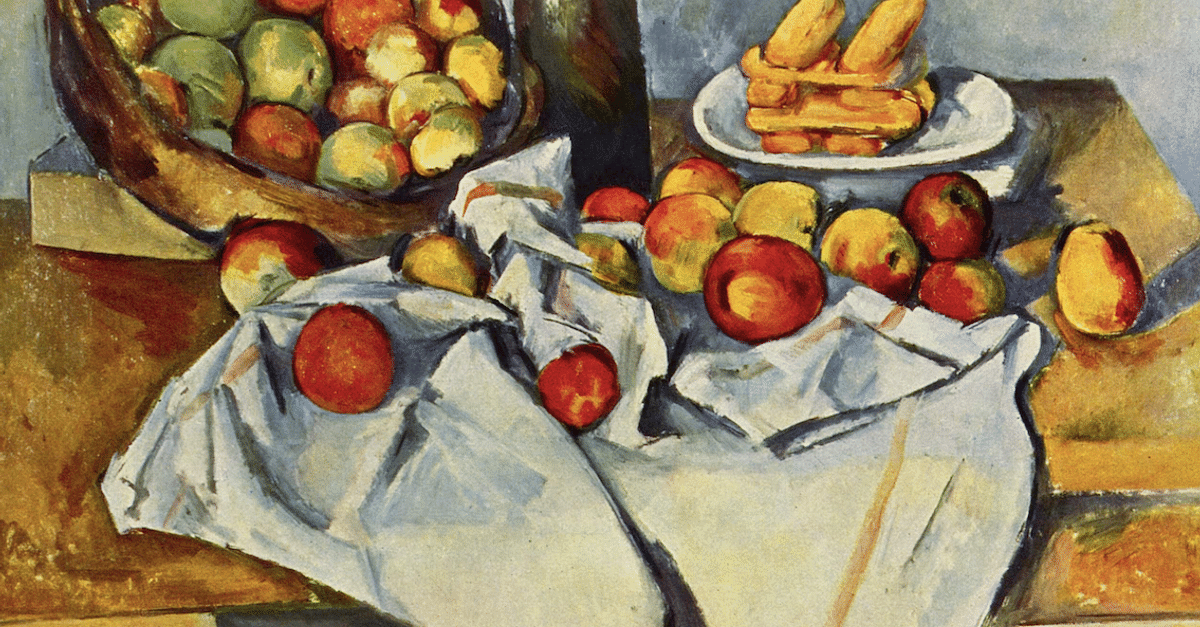 Basket of Apples by Cézanne - World History Encyclopedia