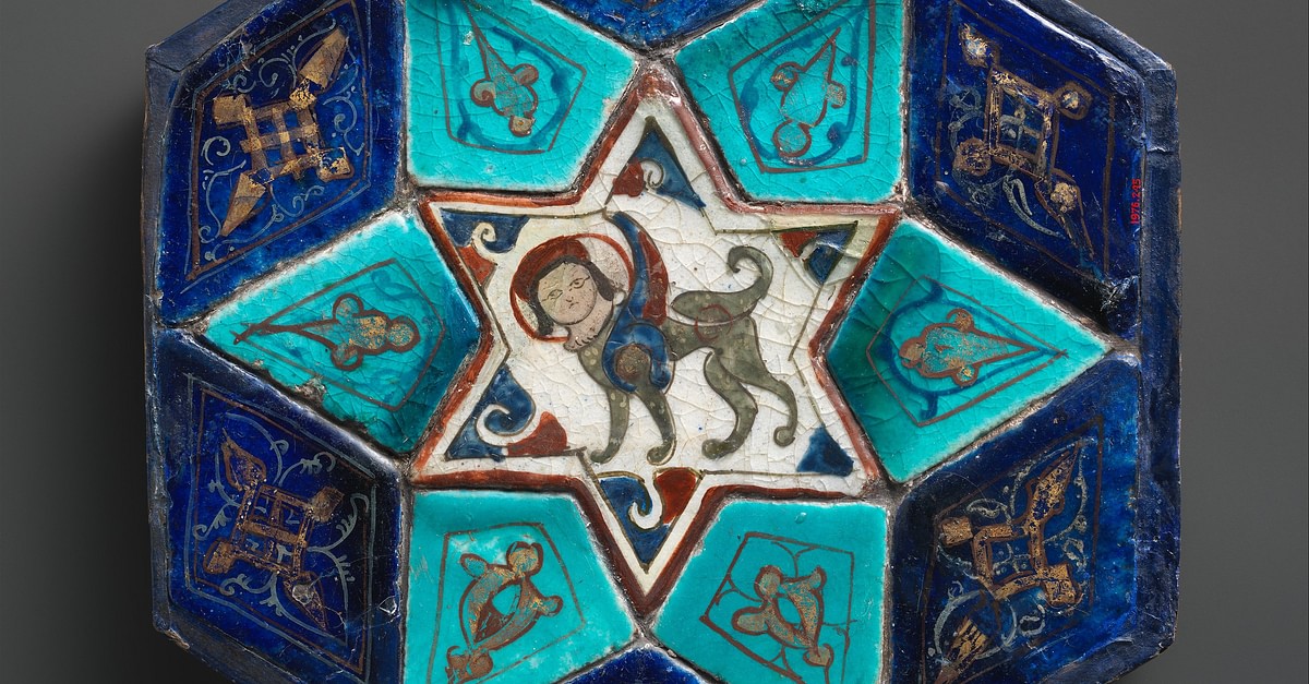 Seljuk Hexagonal Tile - World History Encyclopedia