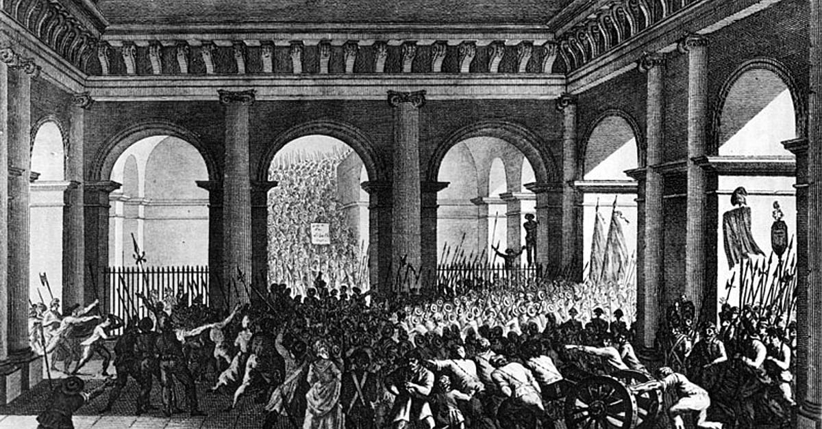 The People Enter the Palace, 20 June 1792 - World History Encyclopedia
