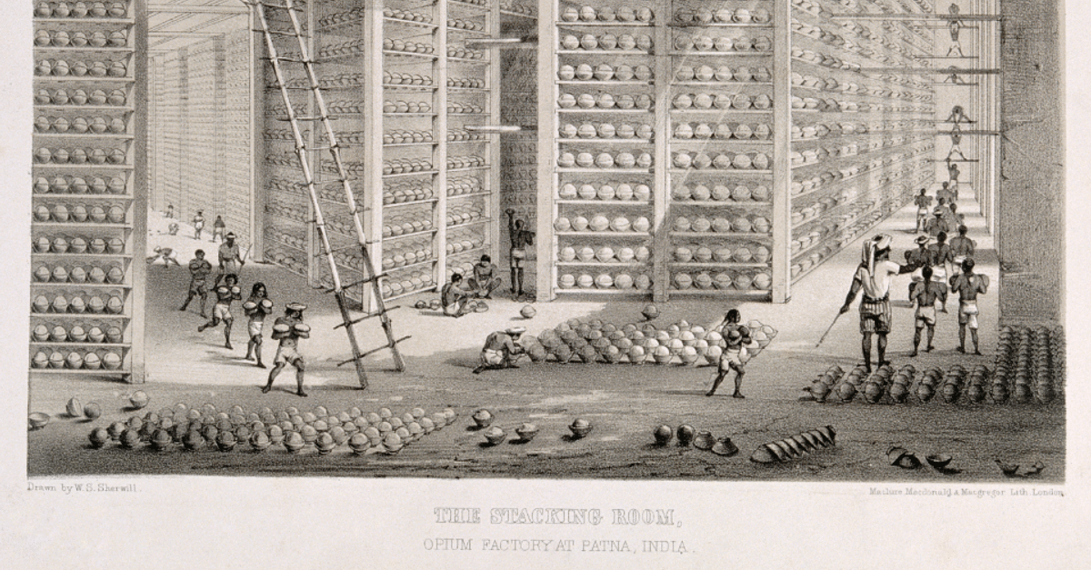 Opium Warehouse of the East India Company - World History Encyclopedia