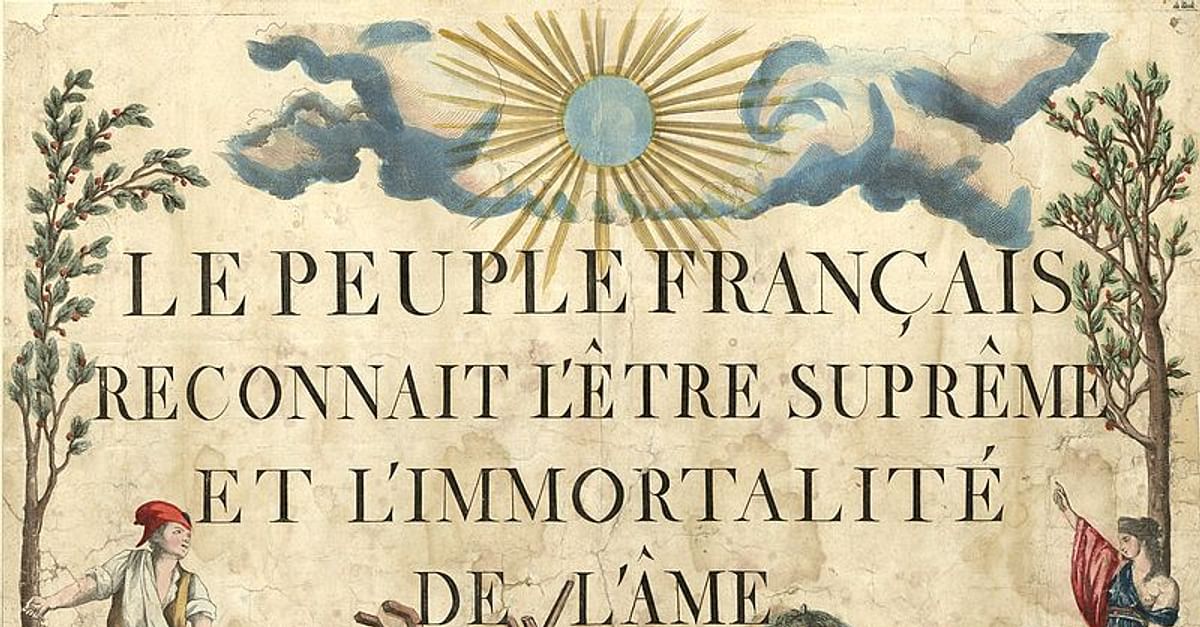 Cult of the Supreme Being - World History Encyclopedia Cult of the Supreme Being - World History Encyclopedia