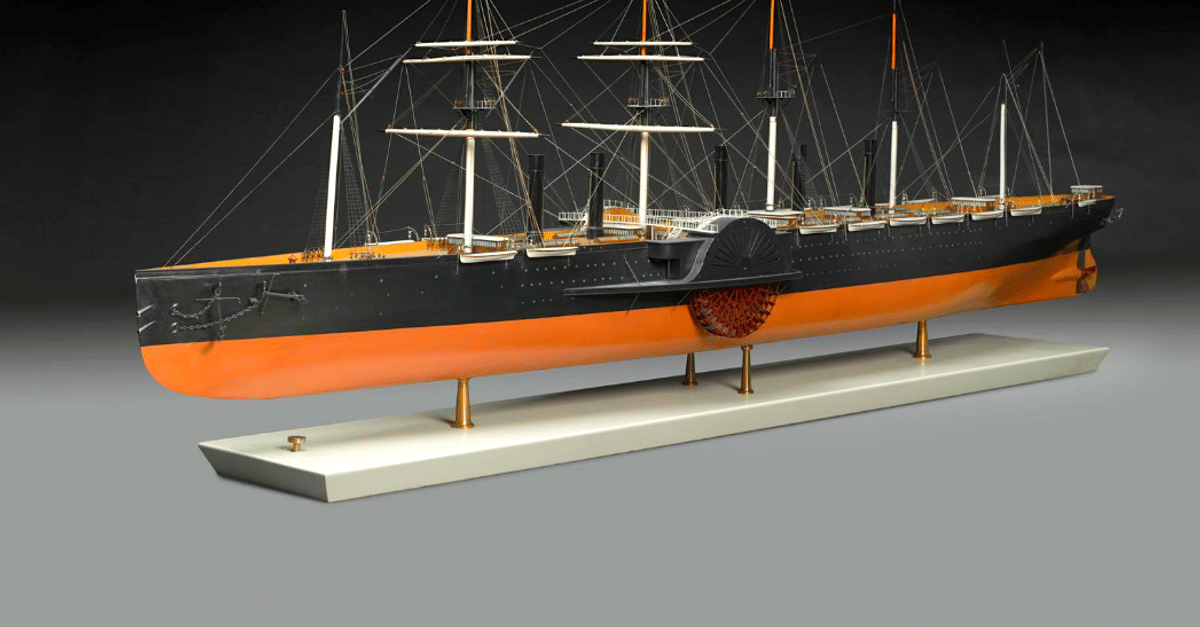 Model of SS Great Eastern - World History Encyclopedia