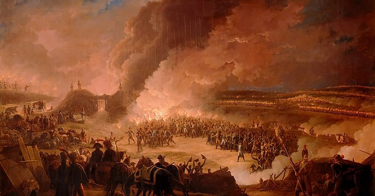 French Camp on the Eve of the Battle of Austerlitz, 1805 - World ...