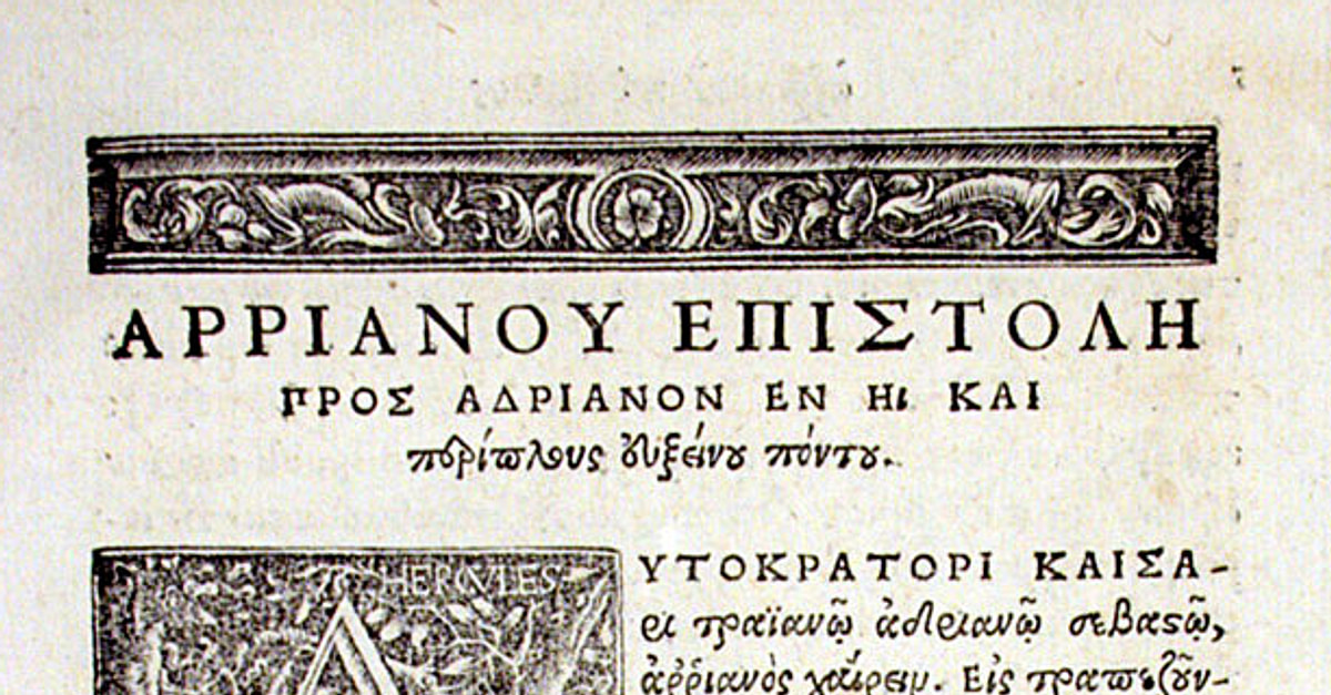Periplus of the Euxine Sea by Arrian - World History Encyclopedia