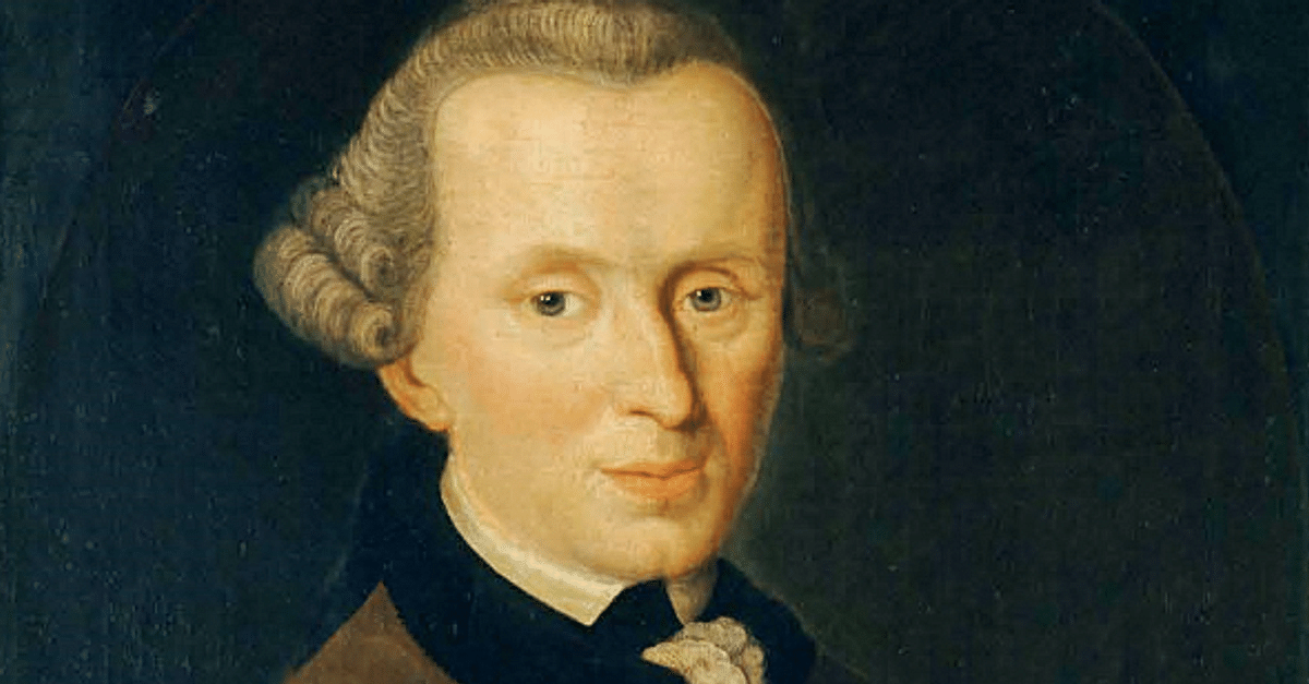 Immanuel Kant, 1768 - World History Encyclopedia