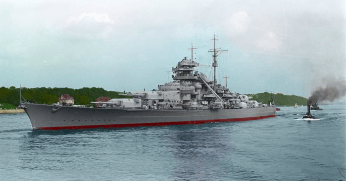 Battleship Bismarck World History Encyclopedia