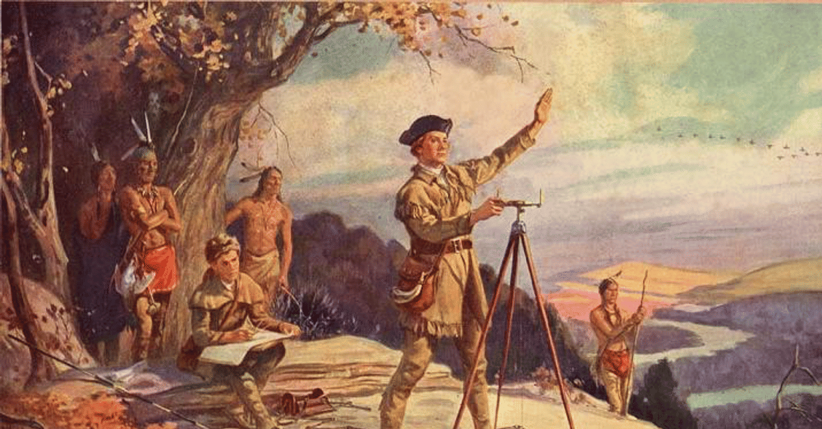 George Washington as a Land Surveyor - World History Encyclopedia