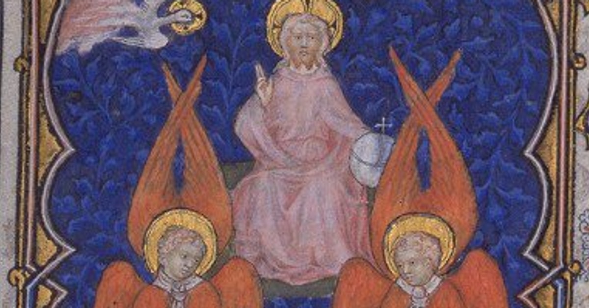 God Surrounded by Seraphim - World History Encyclopedia