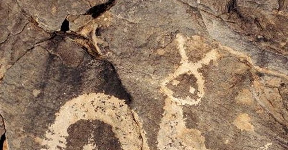 Rock Art Depicting a Horned Serpent - World History Encyclopedia