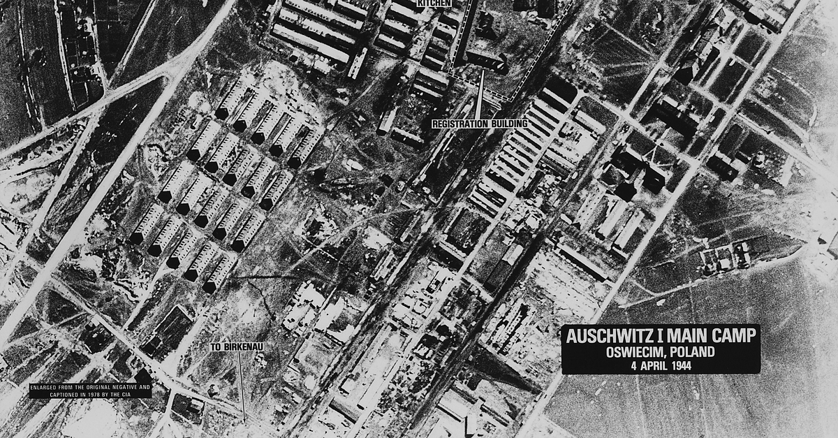 Aerial View of Auschwitz - World History Encyclopedia