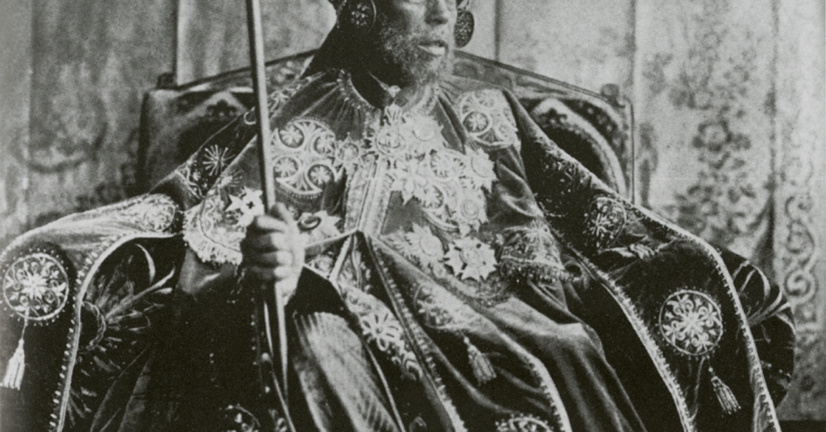 Negus Menelik II - World History Encyclopedia