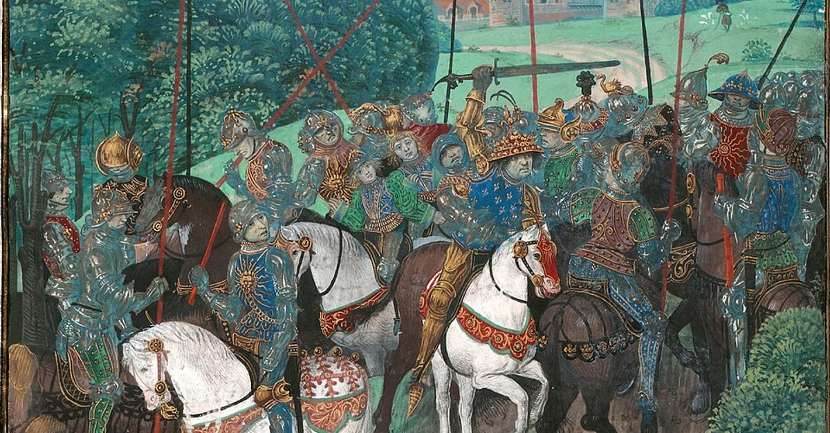 Charles VI in Le Mans Forest - World History Encyclopedia