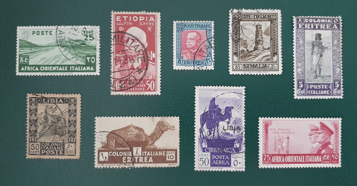 Italian Colonial Postage Stamps - World History Encyclopedia