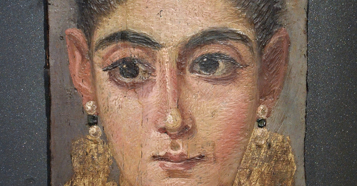 Mummy Portrait of a Woman - World History Encyclopedia