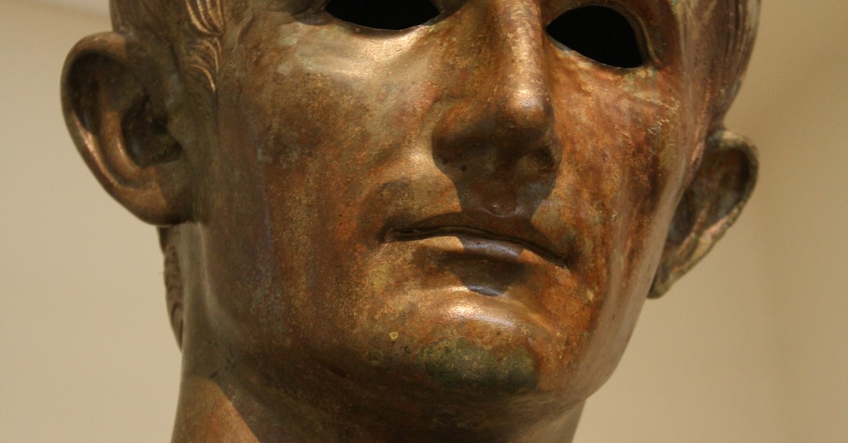 Augustus, Bronze Head from Euboea - World History Encyclopedia