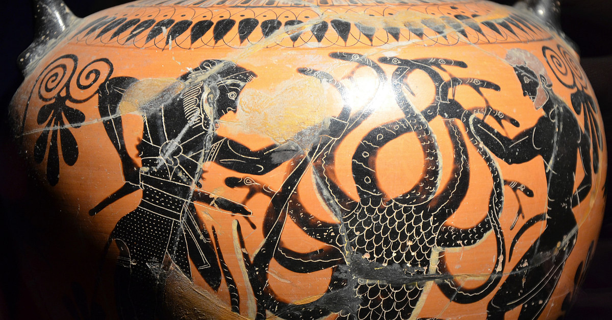 Heracles and the Lernaean Hydra - World History Encyclopedia