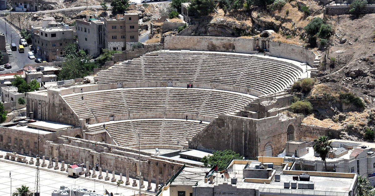 Roman Theater, Amman - World History Encyclopedia