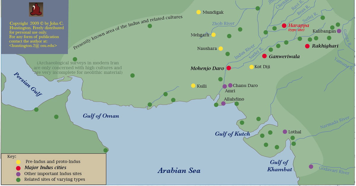 Major Indo Iranian Neolithic Sites & the Indus Civilization - World ...