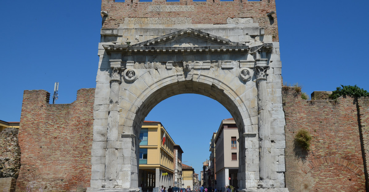 Arch Of Augustus Rimini