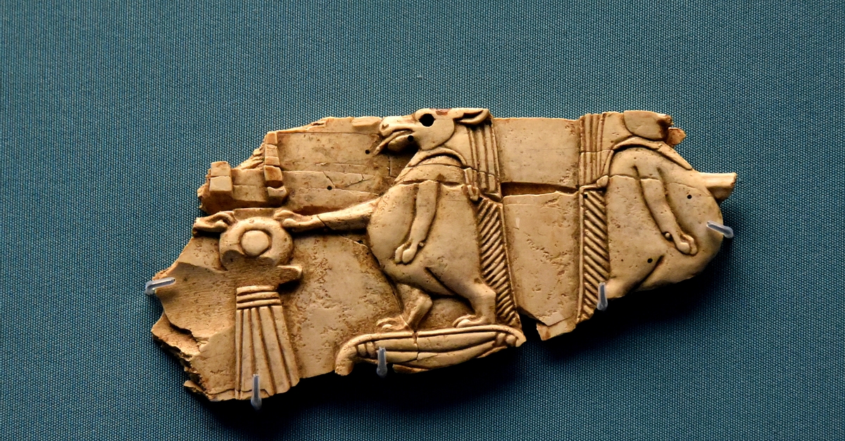 Nimrud Ivory Panel of Tawaret - World History Encyclopedia