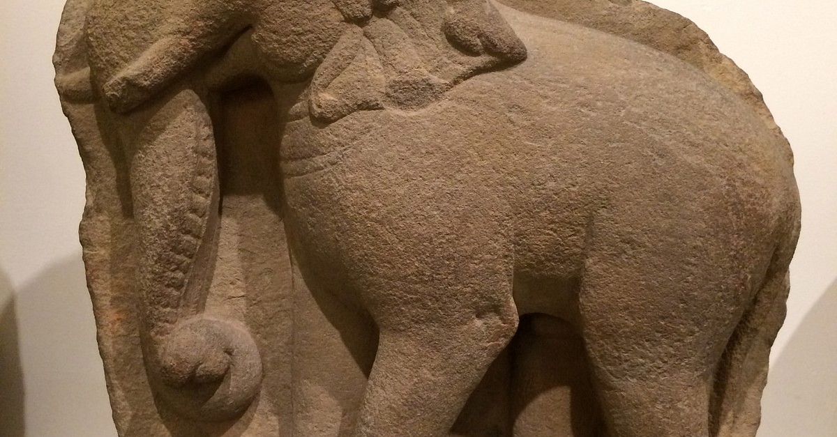 Elephant Relief, Vietnam - World History Encyclopedia