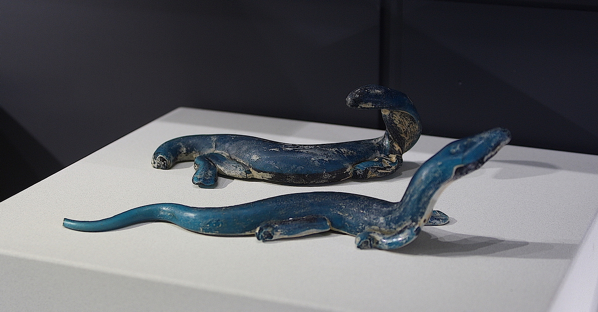 Roman Glass Lizards - World History Encyclopedia