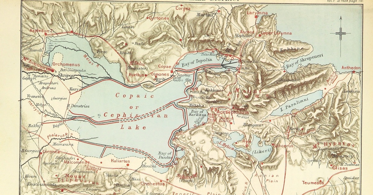 Pausanias' Description of Greece Map - World History Encyclopedia