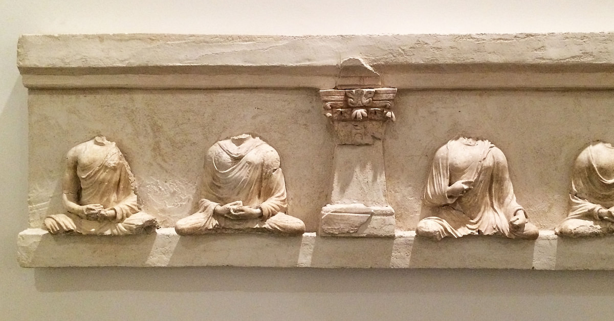 Fragments from a Buddhist Stupa in Afghanistan - World History Encyclopedia