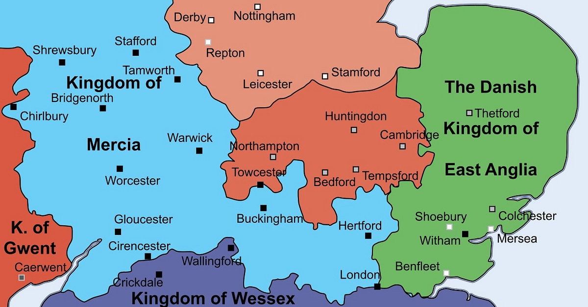 English Midlands c. 912 CE - World History Encyclopedia
