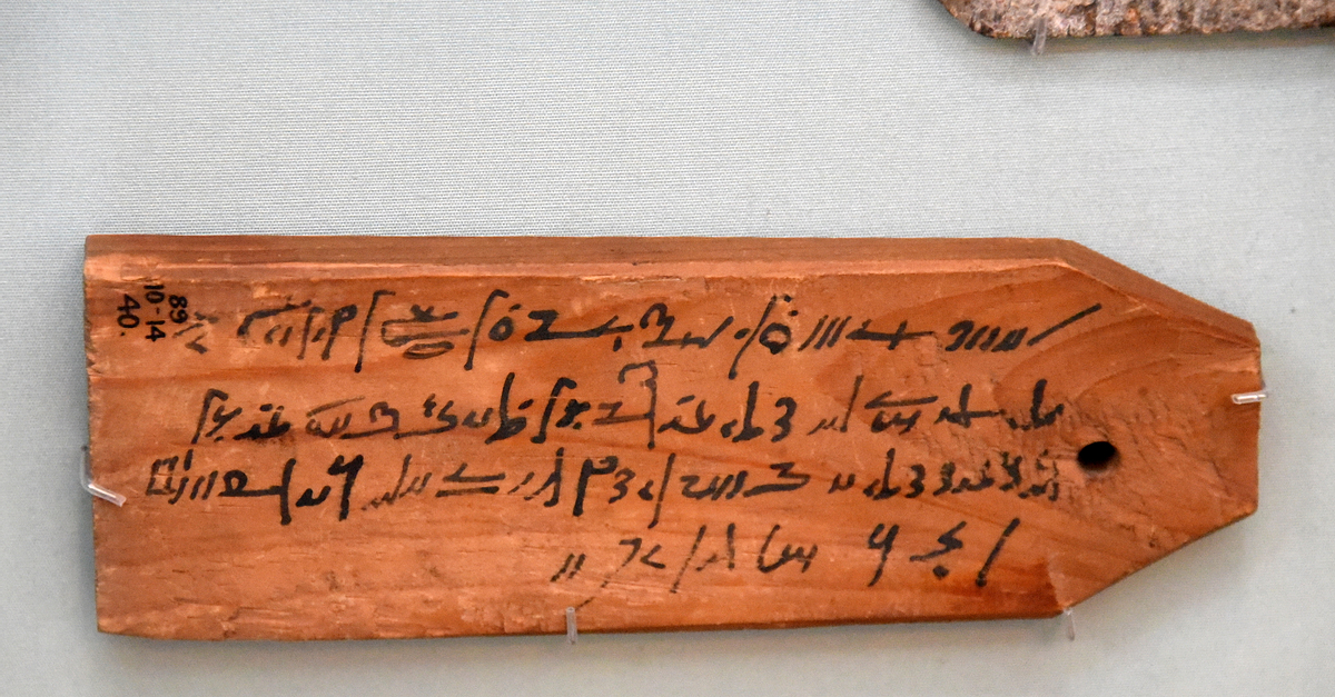 Mummy Label from Roman Egypt - World History Encyclopedia