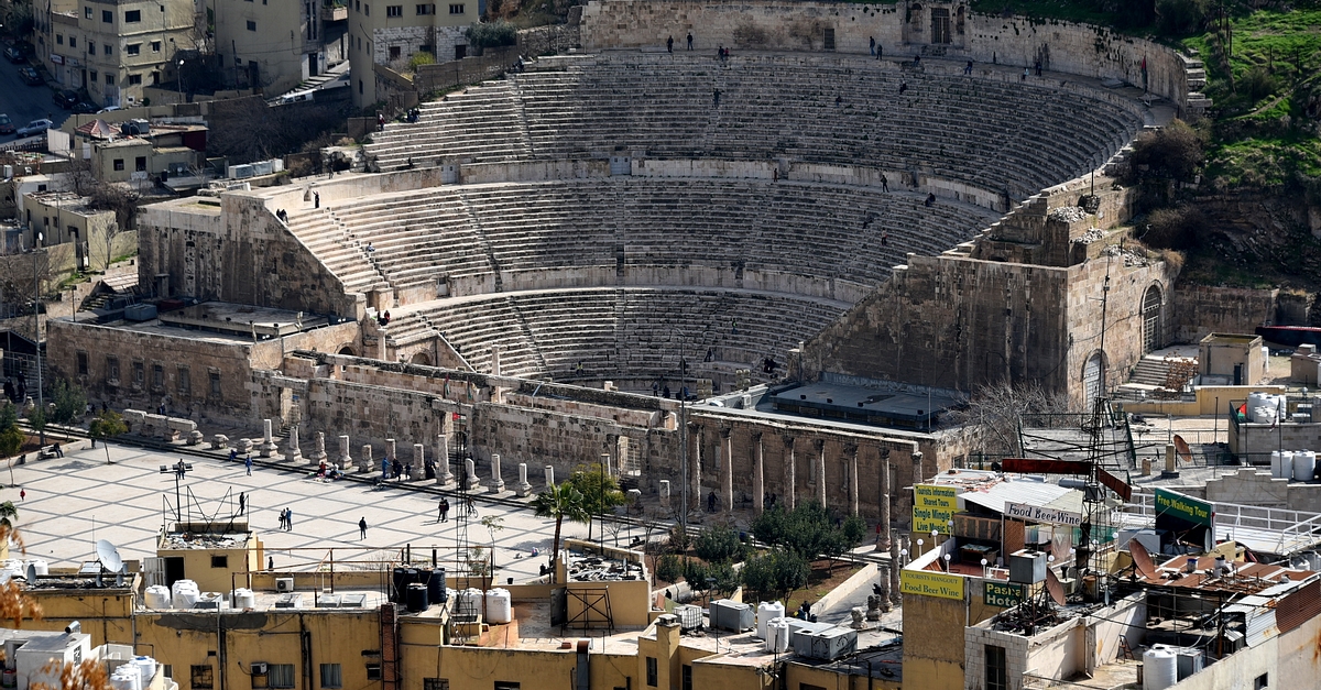 Roman Theater in Amman - World History Encyclopedia