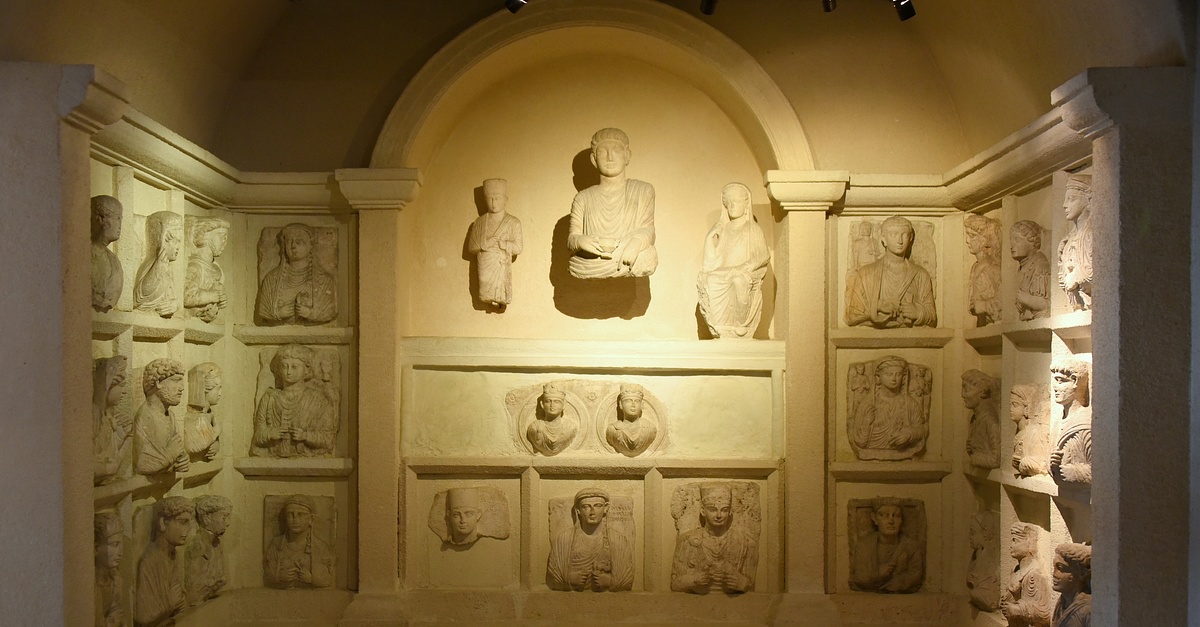 Subterranean Tomb from Palmyra - World History Encyclopedia