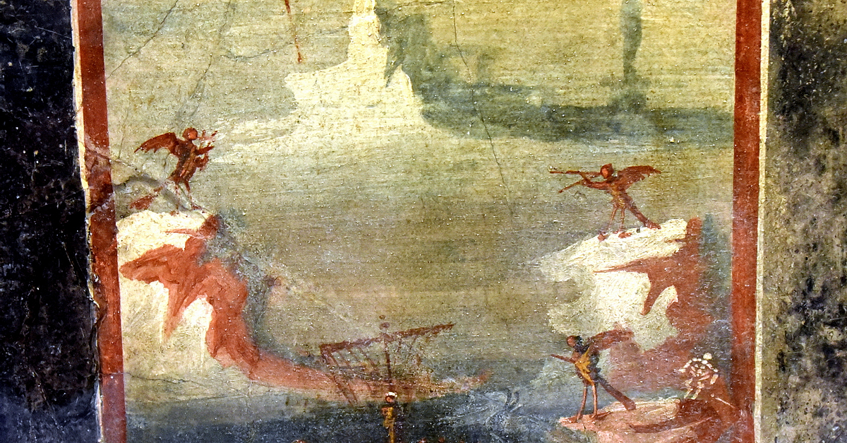 Panel Depicting Ulysses Resisting the Songs of the Sirens - World ...