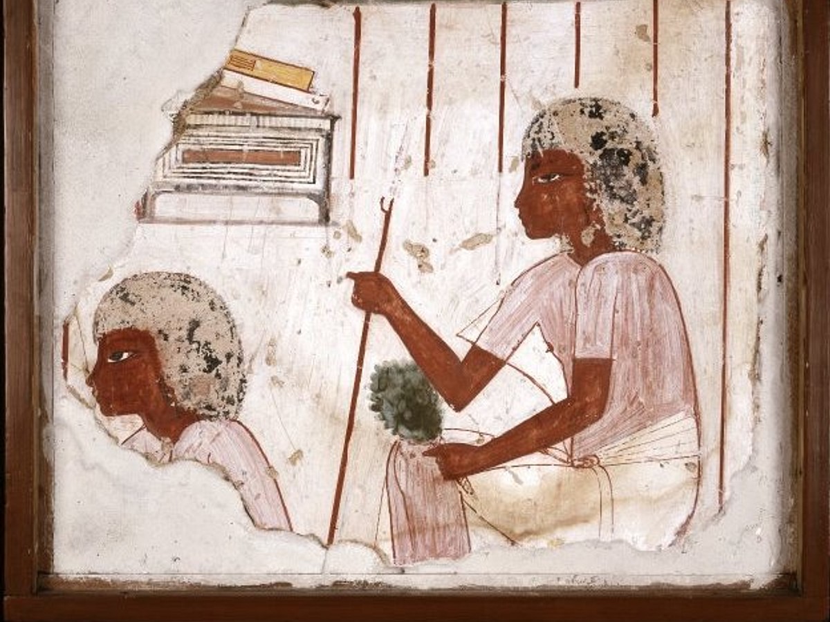 Scribes In Ancient Egypt The Ancient Egyptian Word Is Worth A Thousand