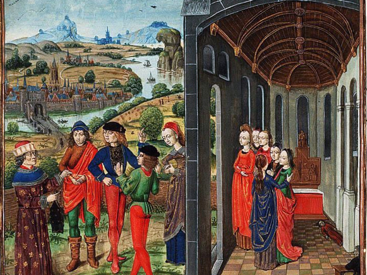 La Peste De Florence 1348 Form Ancient Sorcery. Magic Gemstones. Only