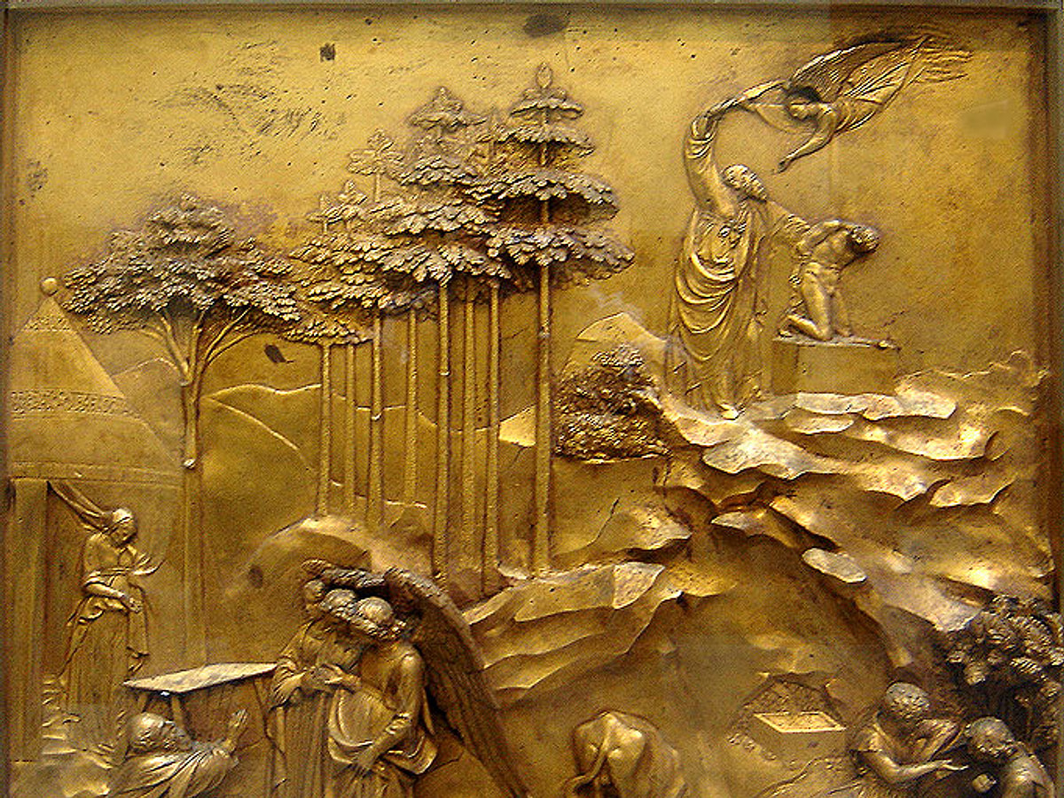 Ghiberti Sacrifice Of Isaac The Sacrifice Of Isaac | Ghiberti, Lorenzo