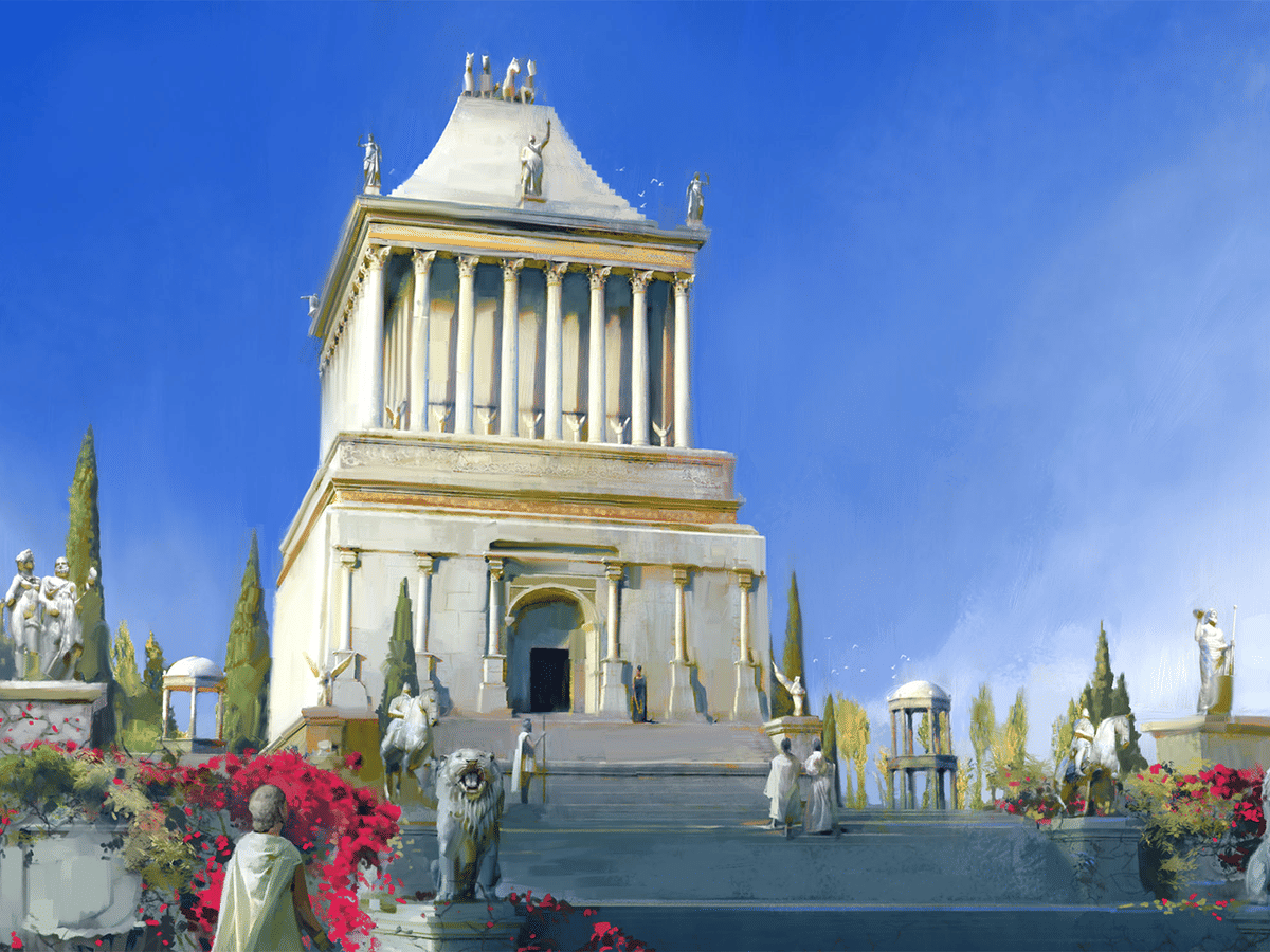 Mausoleum Of Maussollos At Halicarnassus Mausoleum At Halicarnassus,