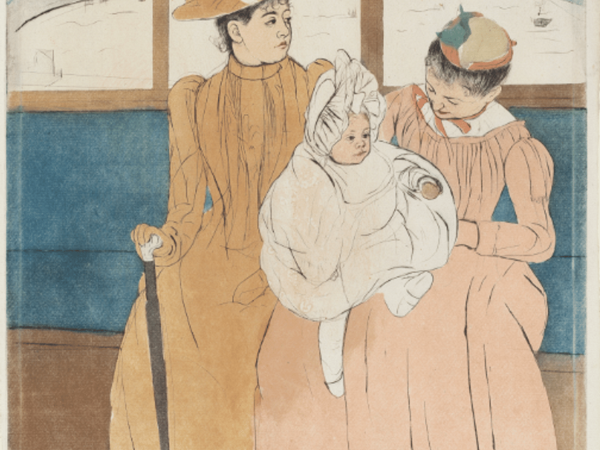 Mary Cassatt In The Omnibus