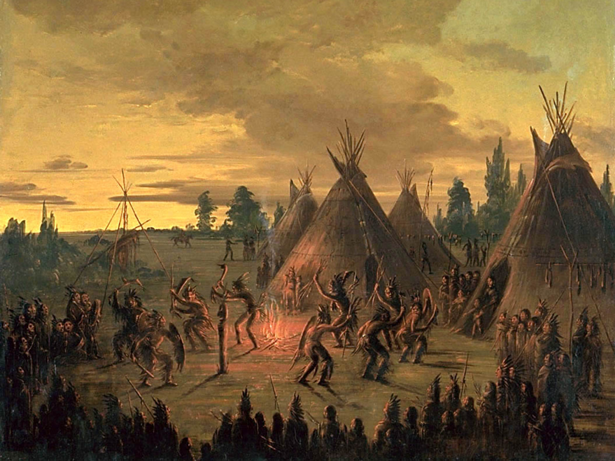 Hoja De Trabajo Con Mapa De Regiones De Los Nativos Americanos Native