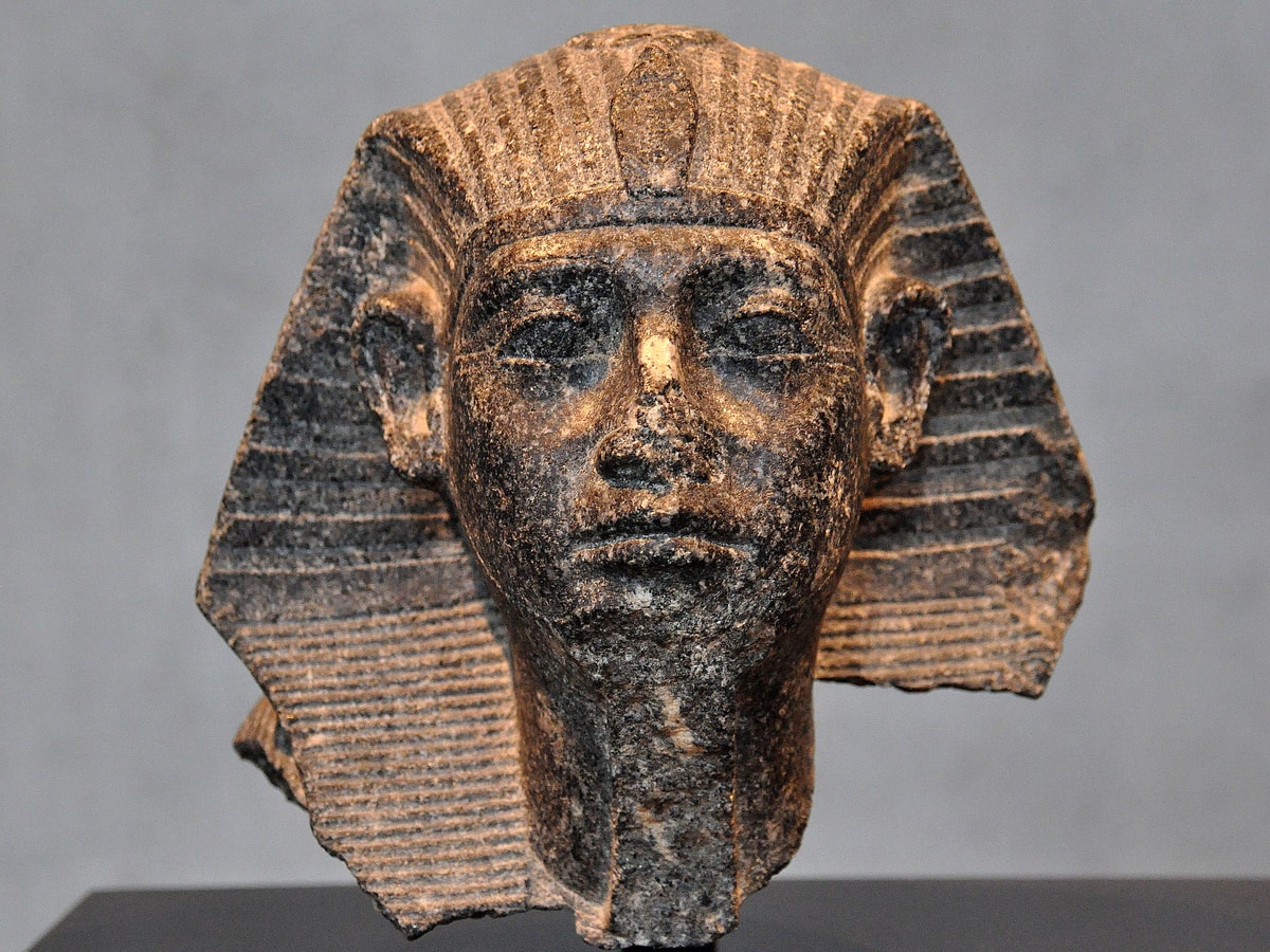 Fragmentary Head Of Senusret Iii