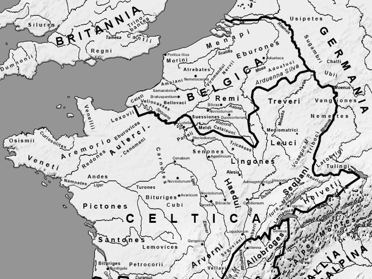 Gaul Map