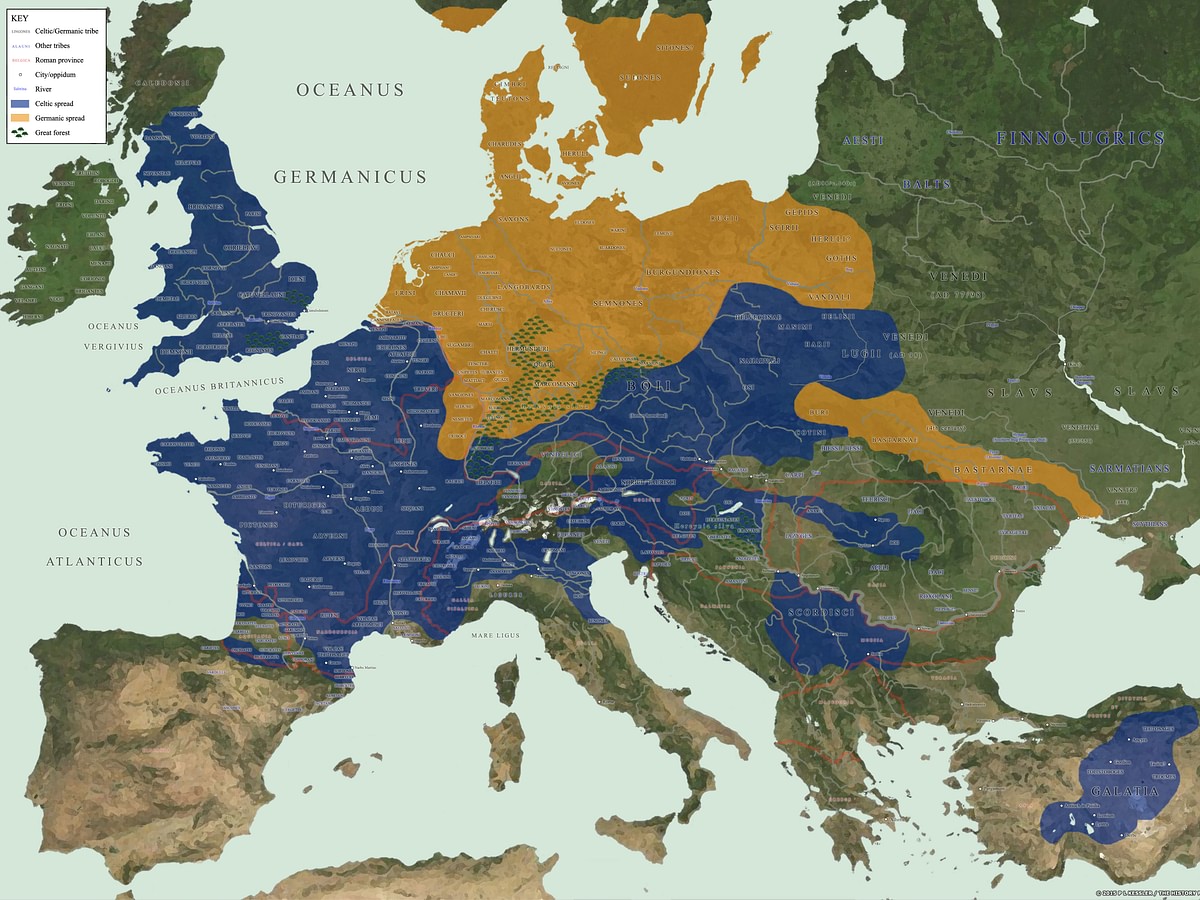 Celtic Map