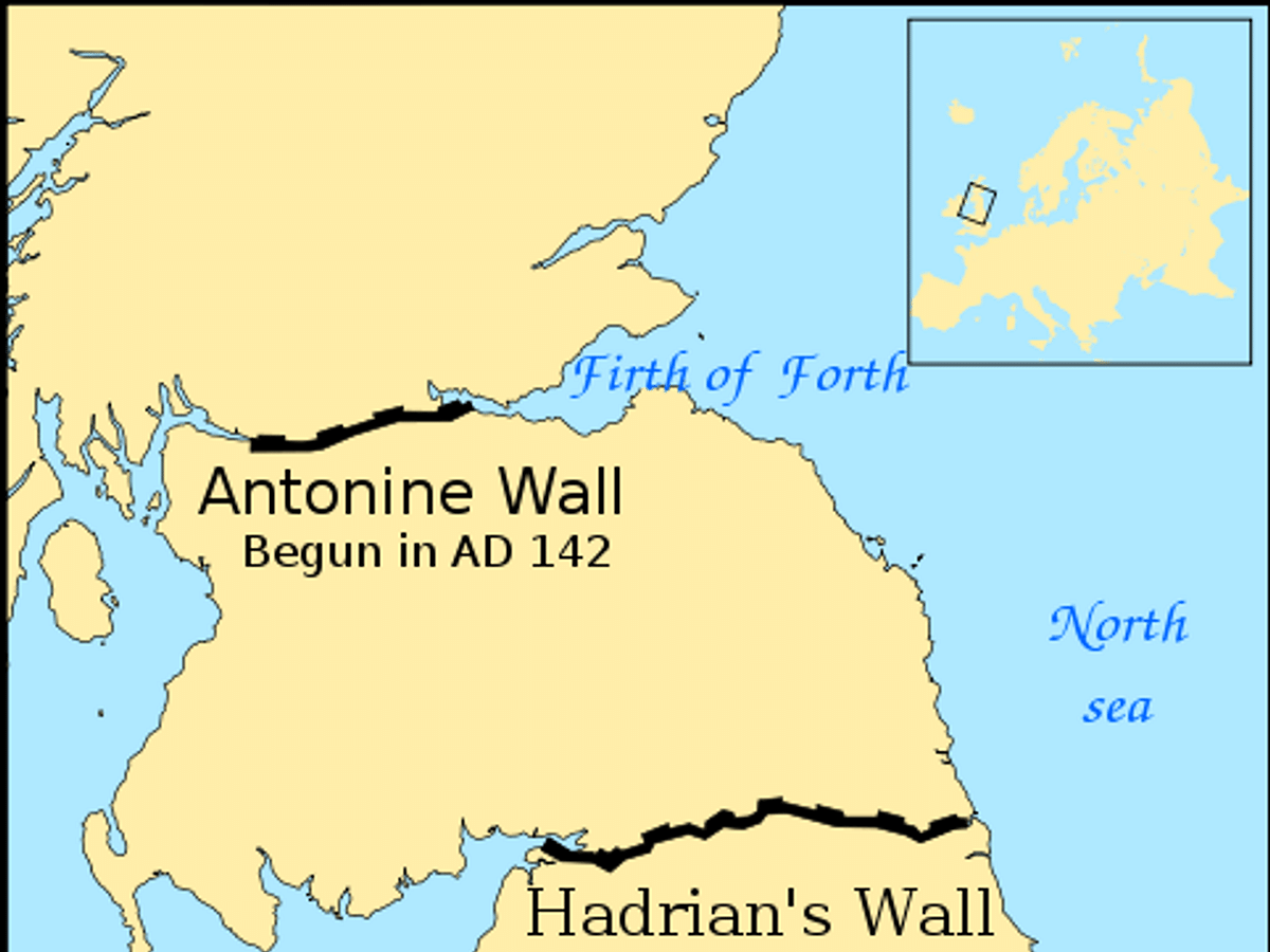 Hadrians Wall Visitor Map Driving Hadrian's Wall: Start Your Engines!