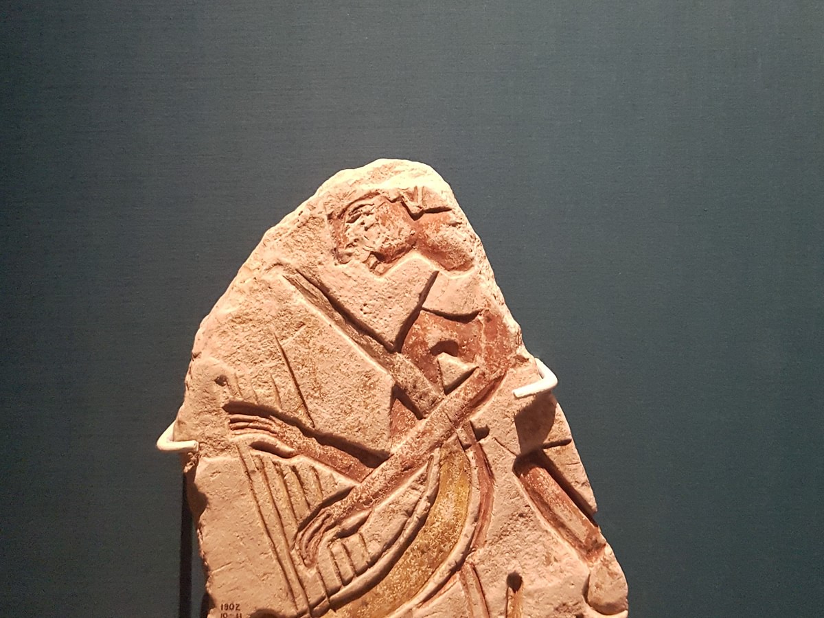 Male Lyre Player